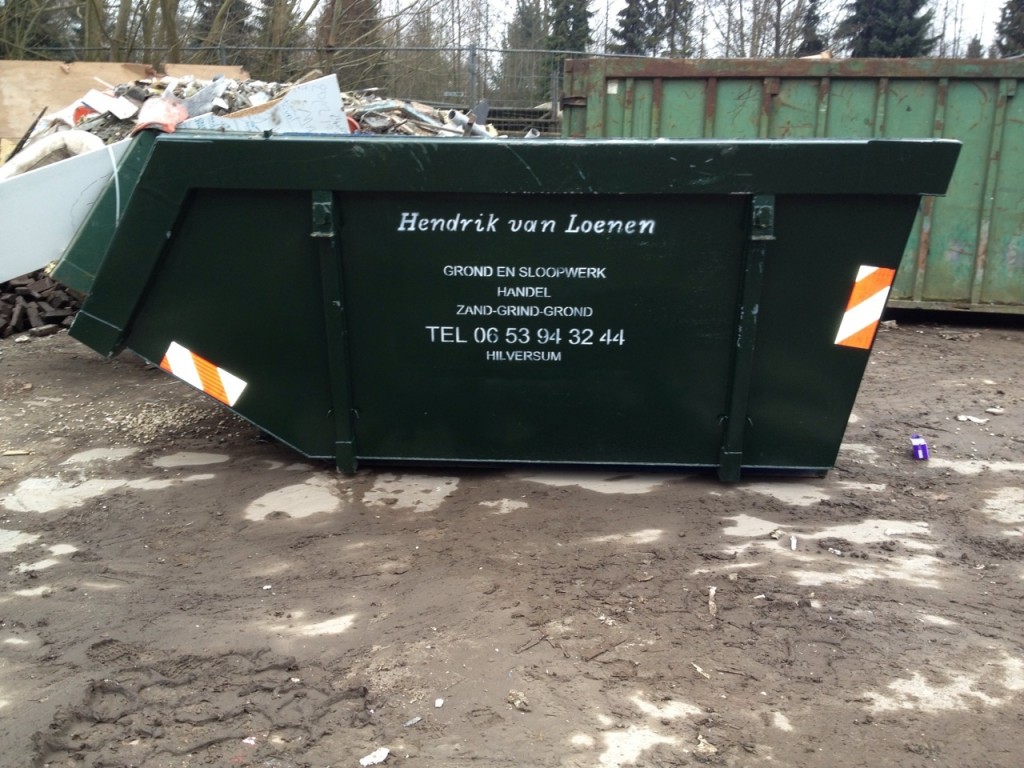 Open afvalcontainer 10m3 | Snel geplaatst & goedkoop