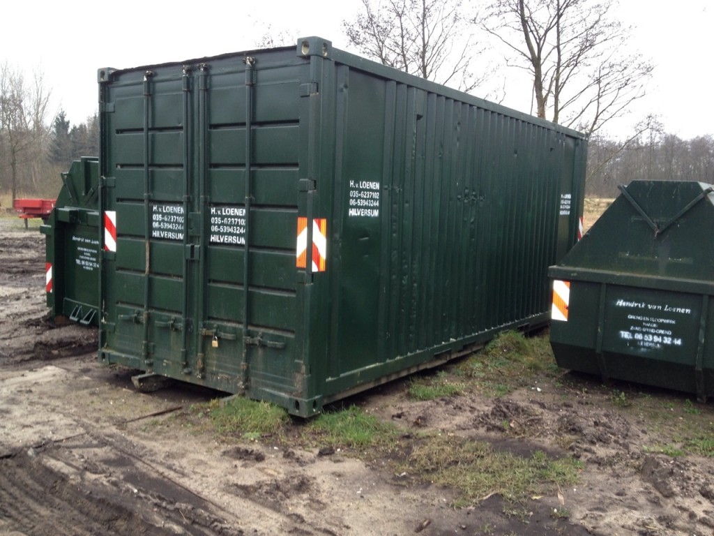 Opslagcontainer 30m3 | Snel geplaatst & goedkoop